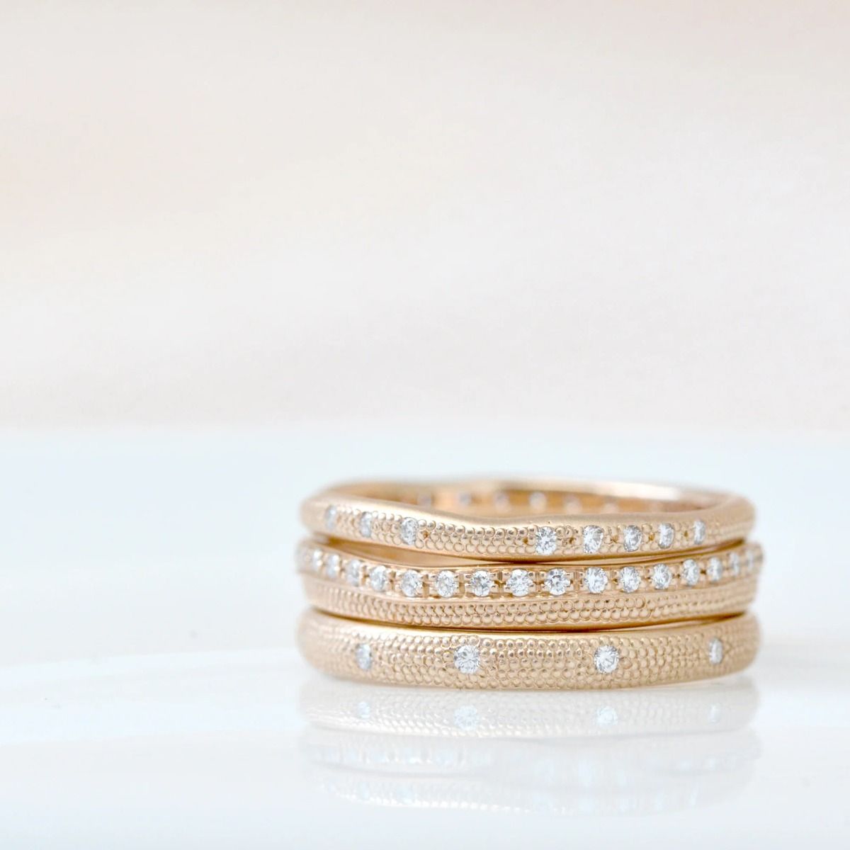 Gold Wavy Stardust Band